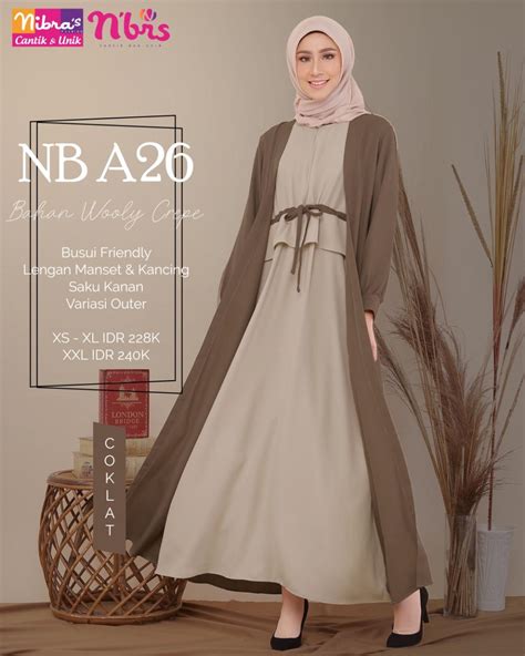 18 Model Gamis Baru Terbaru