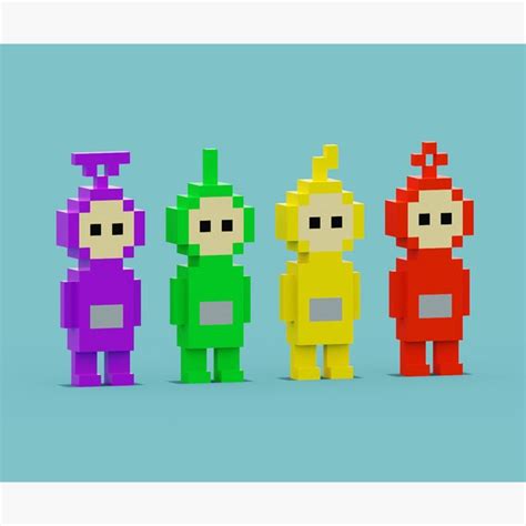 3d Teletubbies Model Turbosquid 1941894