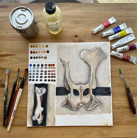 Online Class Earth Tones And Bones In Oil Part I The Georgia O