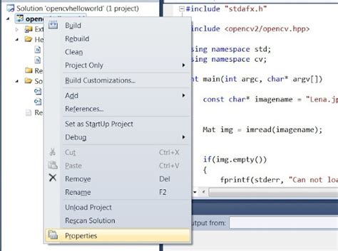 Yu S Coding Garden How To Start Practicing OpenCV On VC Configurations Of The VC Project