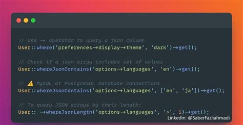 Alireza Tabibian On Linkedin Laravel Eloquent Laravel