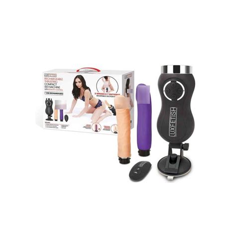Портативная секс машина Thrusting Compact Sex Machine C 2 насадками