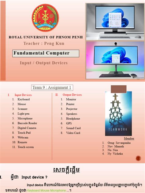 input output devices pdf