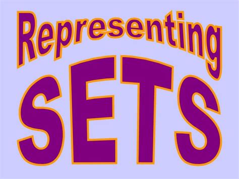 Sets Powerpoint Presentation Ppt