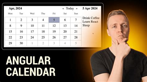 Build Angular Calendar Component Yourself No Ui Libraries Needed