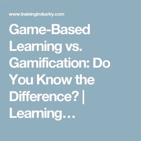 Unlocking The Power Of Game Based Learning