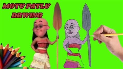 Motu Patlu Drawing Easy Step By Stepmotu Patlu Art Youtube