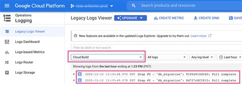 Logging Add Timestamp To Google Cloud Build Log Output Stack Overflow