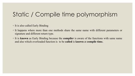 Polymorphismdifference Between Inheritance And Polymorphism Pptx