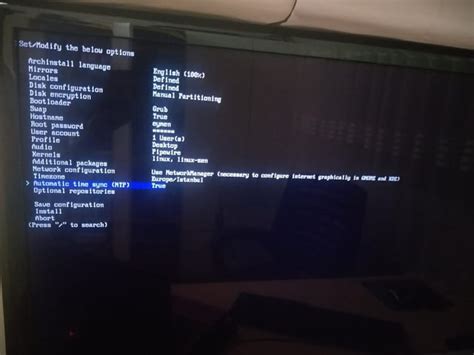 archinstall error r linux4noobs