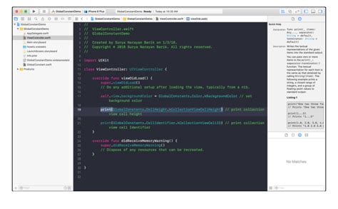 Using Global Constant Like A Pro
