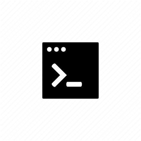 Application Console Solid Icon Download On Iconfinder