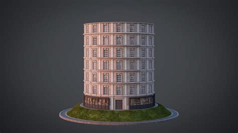 Neoclassical Facade A01 Flyingarchitecture