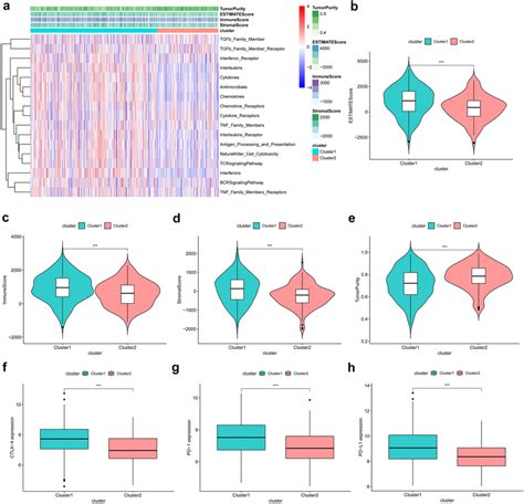 Comparison Of Immune Characteristics And Immune Checkpoints Between