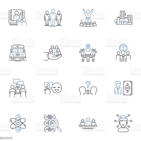 원격 인터뷰 라인 아이콘 모음입니다 가상 온라인 디지털 비디오 전화 원격 거리 벡터 및 선형 그림 웹 줌 스카이프 개요 표지판 세트 0명에 대한 스톡 벡터 아트 및 기타