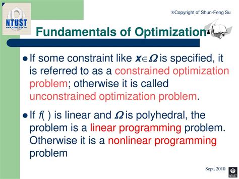 Nonlinear Programming Ppt Download
