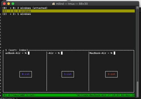 Tmux Quick Guide