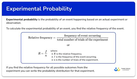 Experimental Probability Math Steps Examples And Questions
