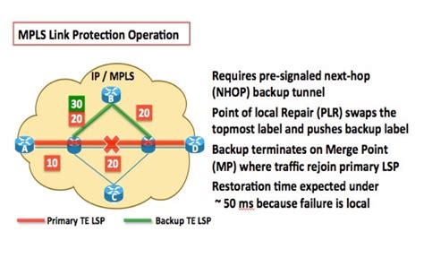 Mpls Traffic Engineering Fast Reroute Link Protection Orhan Ergun