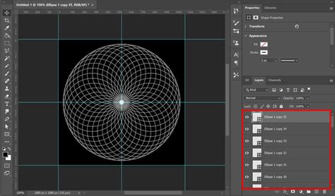 Create A Gradient Spirograph In Photoshop Edit With Kim