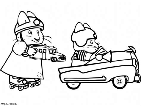 Max And Ruby 6 Coloring Page