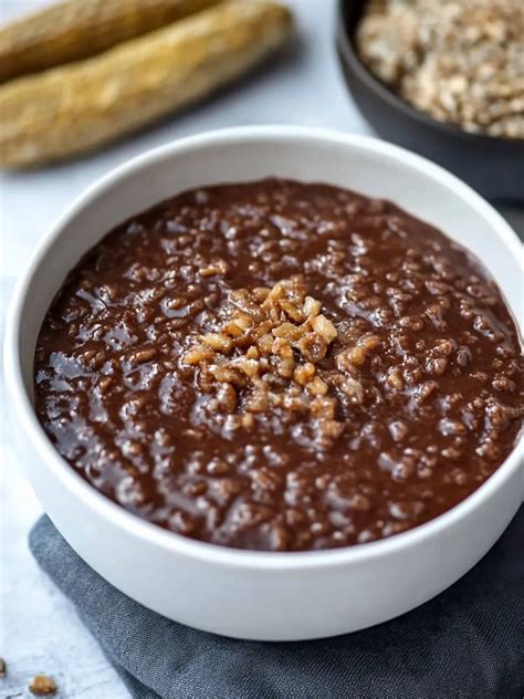 Delicious Champorado With Tuyo Sweet Meets Savory Bliss