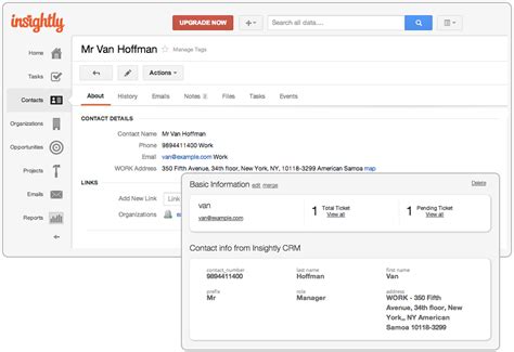 happyfox help desk insightly crm integration