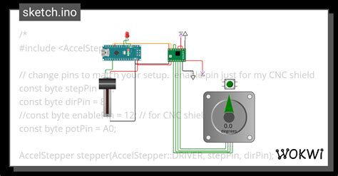 Stepper Test Wokwi Esp32 Stm32 Arduino Simulator