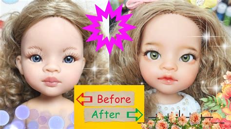 파올라레이나 Paola Reina 마니카 풀 커스텀 리페인팅 안구교체 성형 인형 메이컵 인형 꾸미기 Custom By 지페