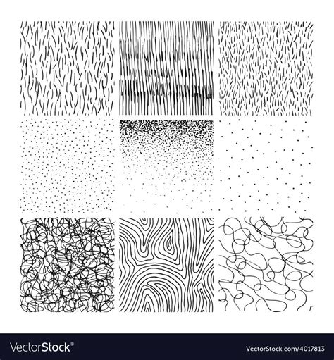 Collection Ink Hand Drawn Hatch Texture Ink Lines Points Hatching Strokes And Abstract Graphic