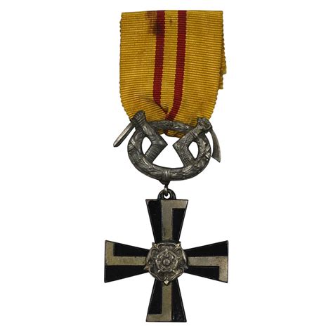 Finland Order Of The Cross Of Liberty 4th Class With Swords 1918
