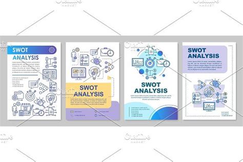 Swot Analysis Brochure Template Brochure Template Brochure Swot
