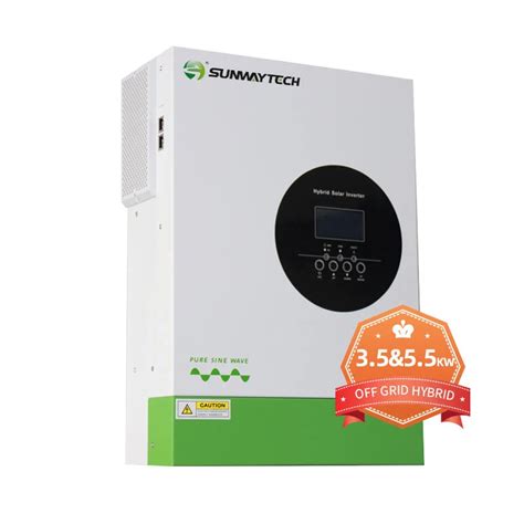 Sunway Off Grid MPPT 3kw 5kw Solar Inverter Hybrid 3000 Watt Singles AC