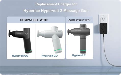 18v Massage Gun Charger Replacement For Hyperice Hypervolt 2 Pro Hypervolt 2 53200