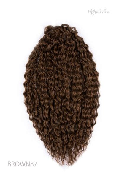 Crochet Hair Ariel Brown G Afro Lolo