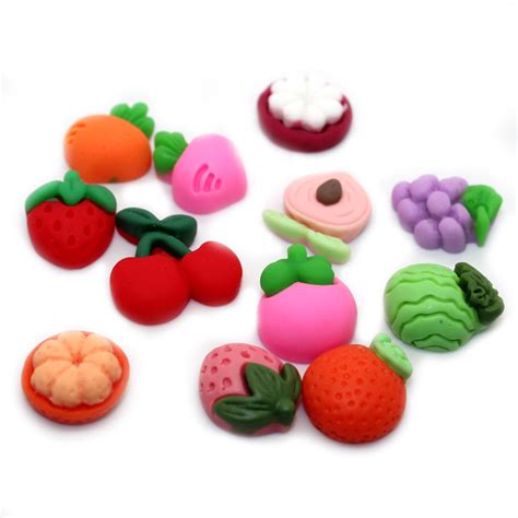 Little fruiti charms for slime 5pc