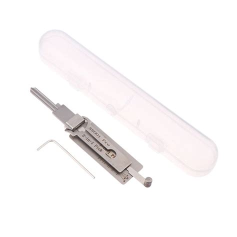 2 In 1 Stainless Steel Key Decoder Precision Hook And Pickup Hand Tool Pickup Ebay