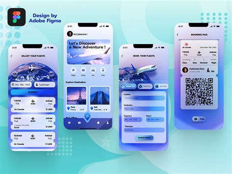 Travel App Ui Design Kit On Behance