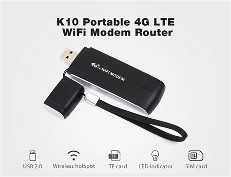 With Coupon For K Portable G Lte Usb Wifi Modem Router Hotspot From Gearbest China