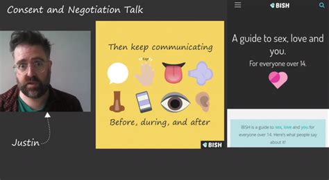 A Consent And Negotiation Talk Bish Training Sex Relationships Education
