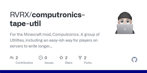 Github Rvrx Computronics Tape Util For The Minecraft Mod Computronics A Group Of Utilities