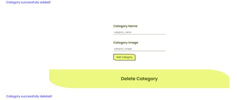 Php My Frontend Prints Out Both Category Successfully Added And