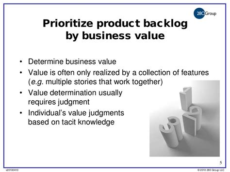 Prioritize Product Backlog By Business