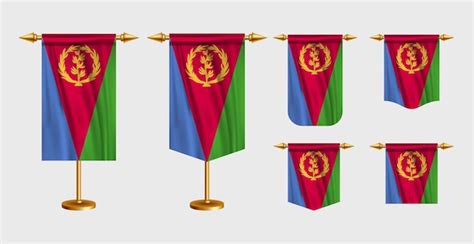 Premium Vector Free Vector Illustration Of Eritrea Flag