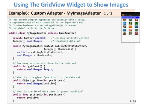 Lesson 5 List Based Widgets Lists Grids And Scroll Views Ppt Download