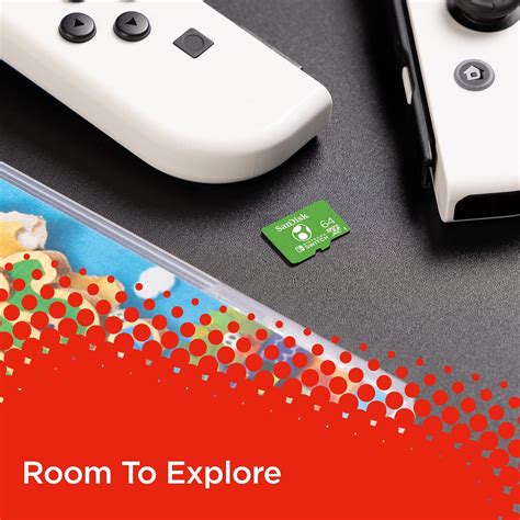 SanDisk Memory Card MicroSDXC 64GB Nintendo Edition เมมโมรการด การดหนวยความจำ ของแท