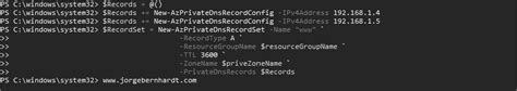 How To Manage DNS Records In The Azure Private Zone Jorge Bernhardt