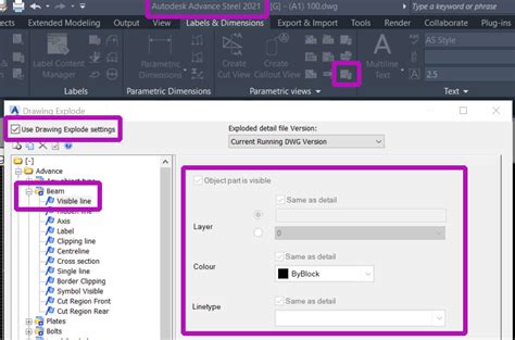 Exploding Detail Drawing All Lines Turned Gray Continuous Lines Autodesk Community