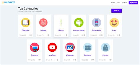 Lineweb Social Groups Php Script By Krishnaapps Codester