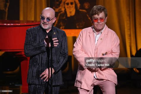 Bernie Taupin And Elton John Accept The 2024 Gershwin Prize For News
